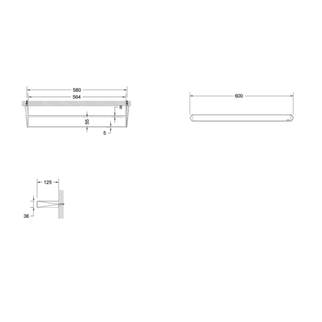 DIAMOND DOUBLE TOWEL RAIL – BRAVAT SINGAPORE